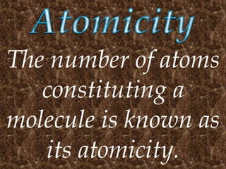 Atoms & molecule & its structure | PPT