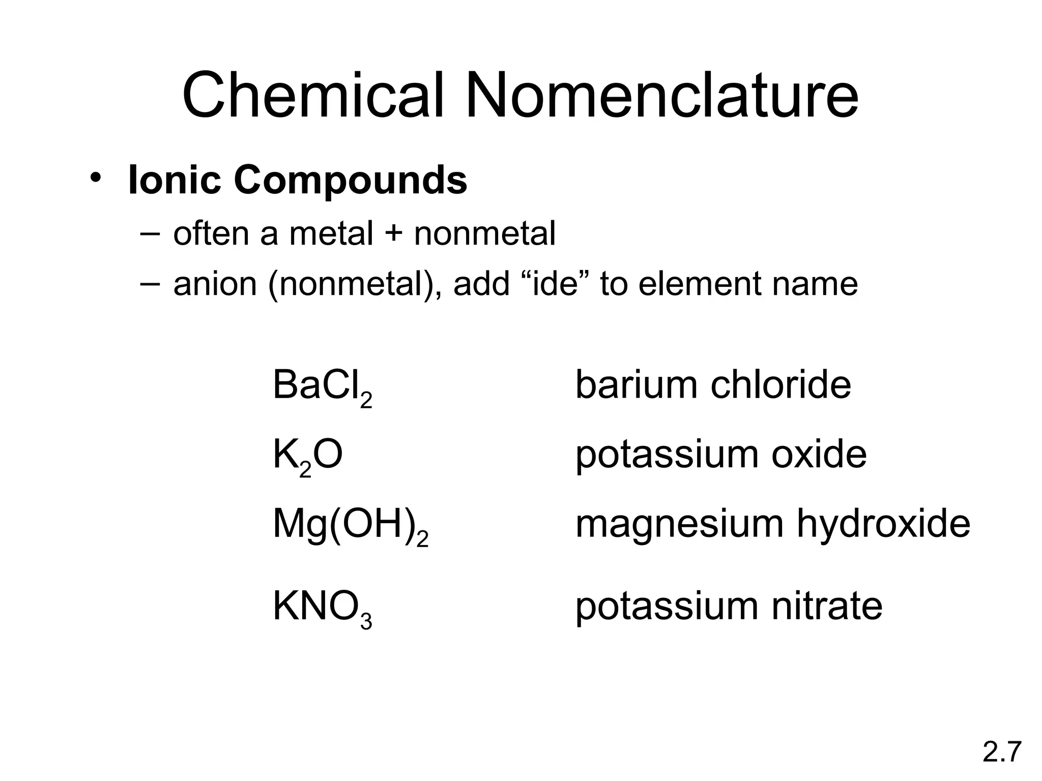 Atoms molecules and ions | PPT