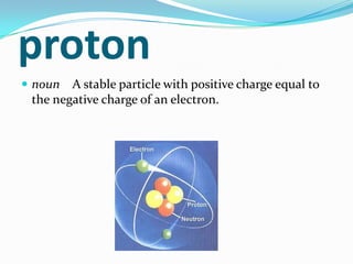 Atoms, molecules, and the elements | PPTX