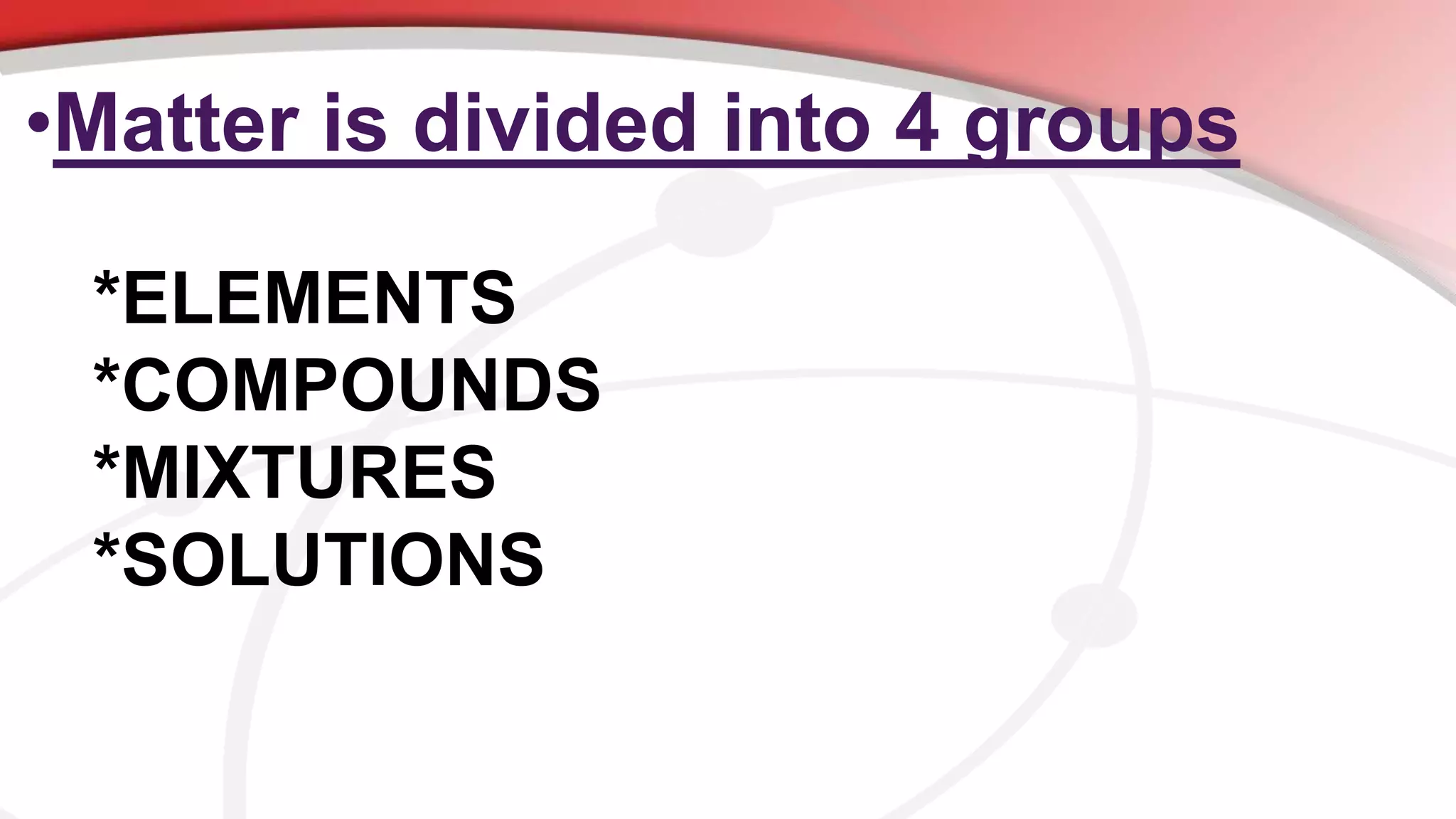 Atoms, molecules, elements, compounds, mixtures and solutions | PPTX