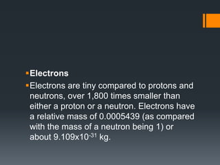Atoms, molecules & ions | PPTX