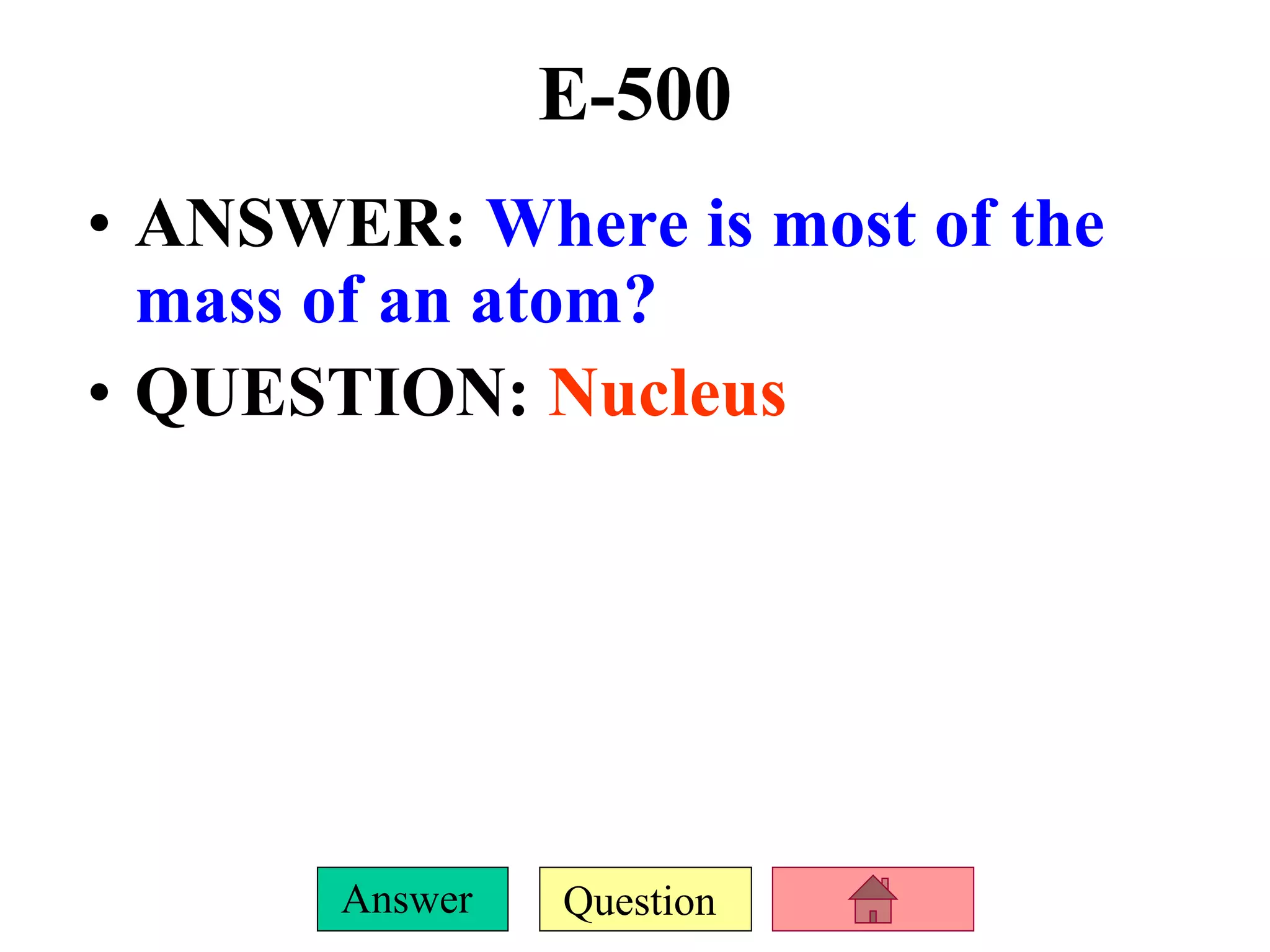 Atoms periodic table jeopardy | PPT
