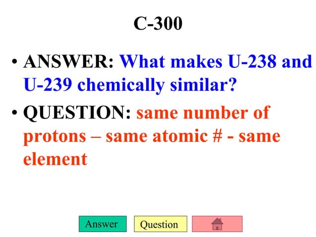 Atoms periodic table jeopardy | PPT
