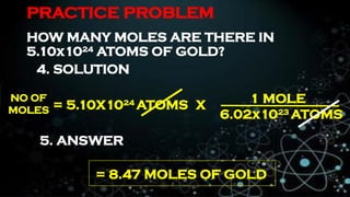 atoms to moles powerpoint presentation.pptx