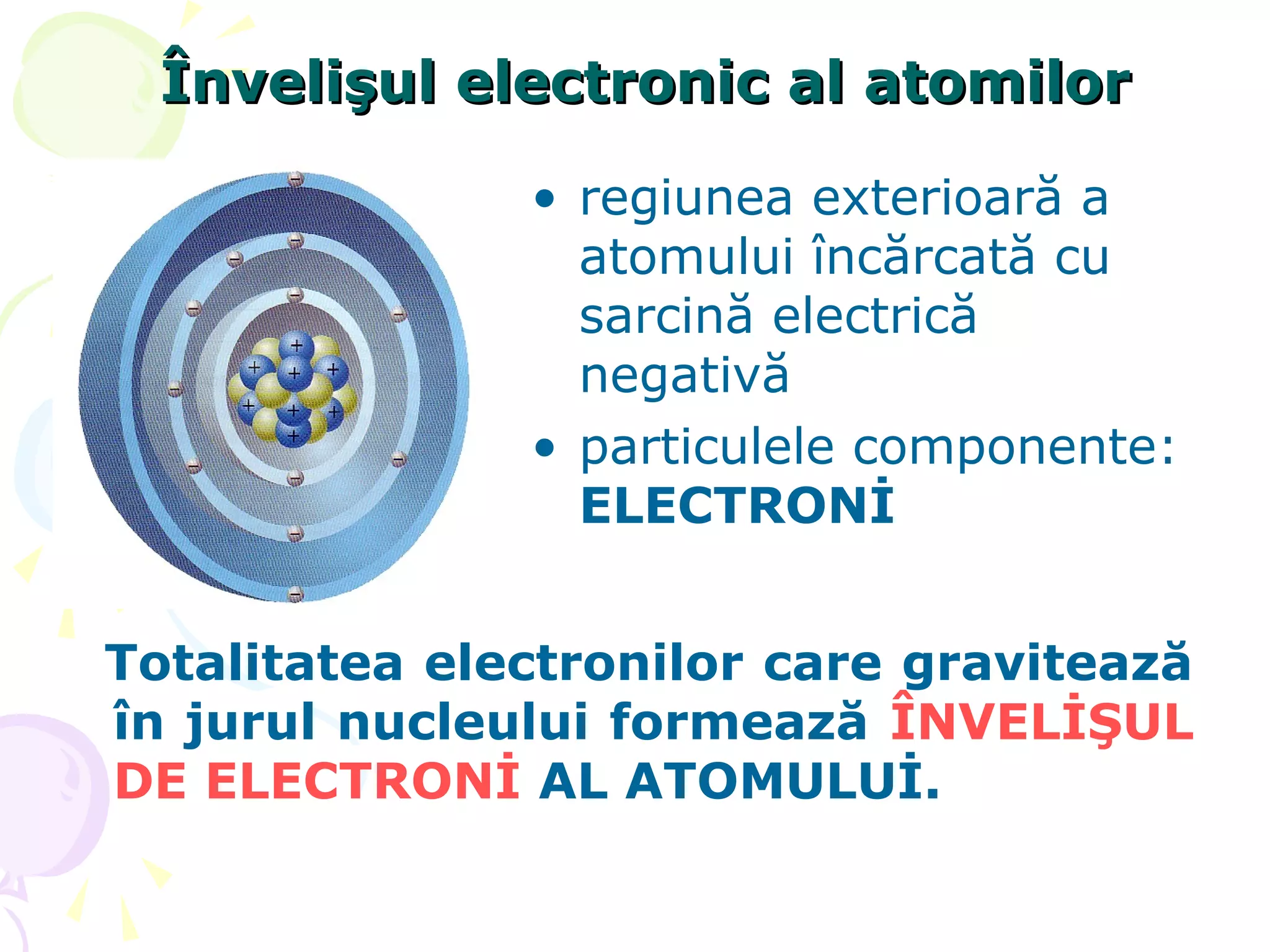 Atomul. Structura atomului | PPT