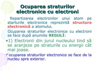 Atomul. Structura atomului | PPT