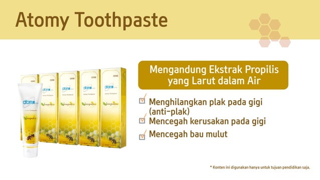 Pasta Gigi Atomy | PDF