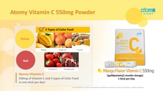 Atomy vitamin c 550mg powder eng final-1 | PDF