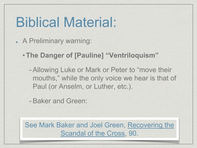 Atonement Biblical Material | PPTX | Christianity | Religion & Spirituality