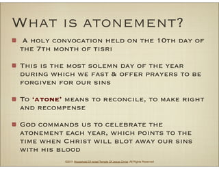 The Day of Atonement | PDF