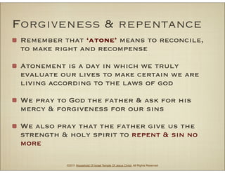 The Day of Atonement | PDF