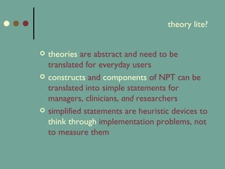 A toolkit for complex interventions and health technologies using ...