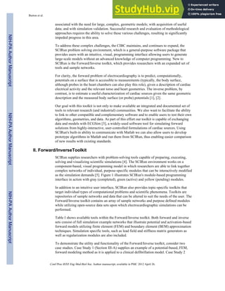 A Toolkit For Forward Inverse Problems In Electrocardiography Within The SCIRun Problem Solving ...