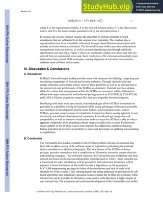 A Toolkit For Forward Inverse Problems In Electrocardiography Within The SCIRun Problem Solving ...