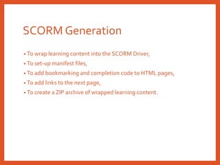 A Tool to Convert Linked Data of E-Learning System to the SCORM Standard | PPTX