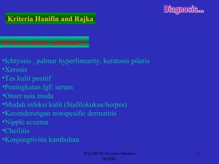 Atopic dermatitis | PPT