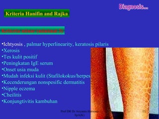 Atopic dermatitis | PPT