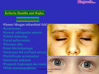 Atopic dermatitis | PPT