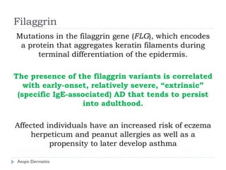 Atopic dermatitis | PDF