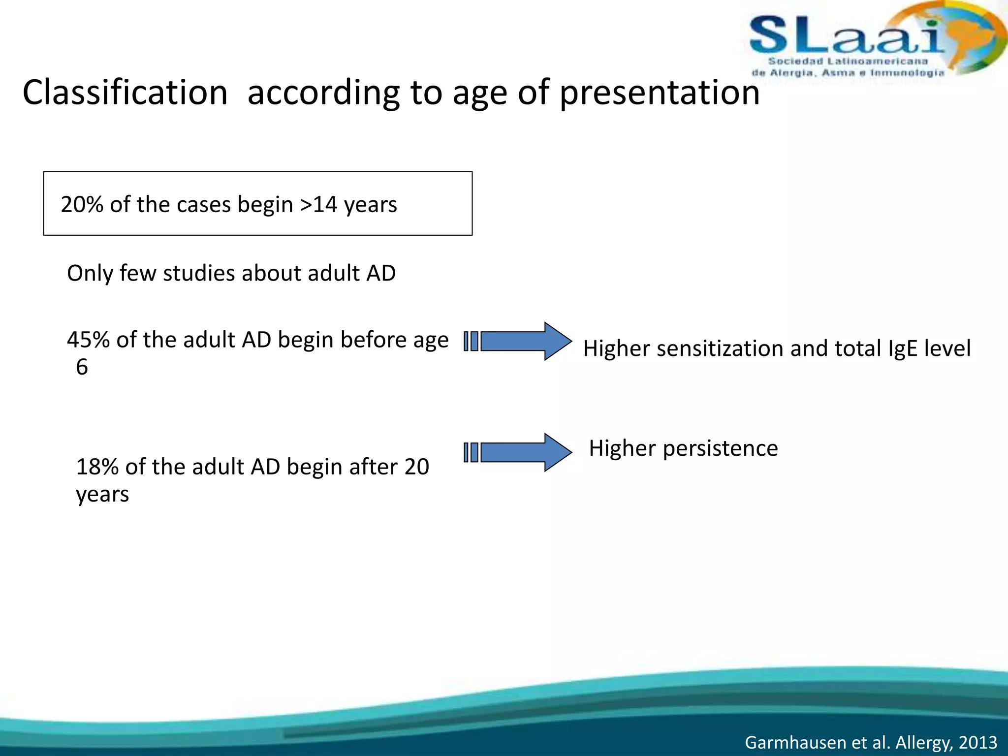 Atopic Dermatitis Position Paper SLaai | PPTX