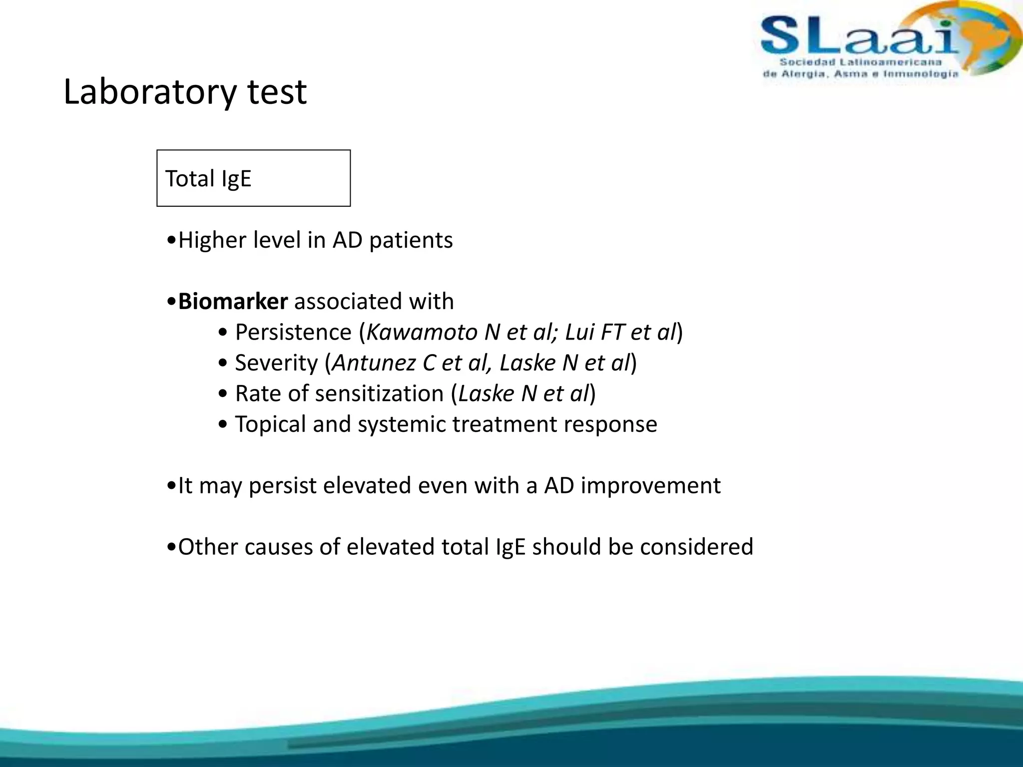 Atopic Dermatitis Position Paper SLaai | PPTX
