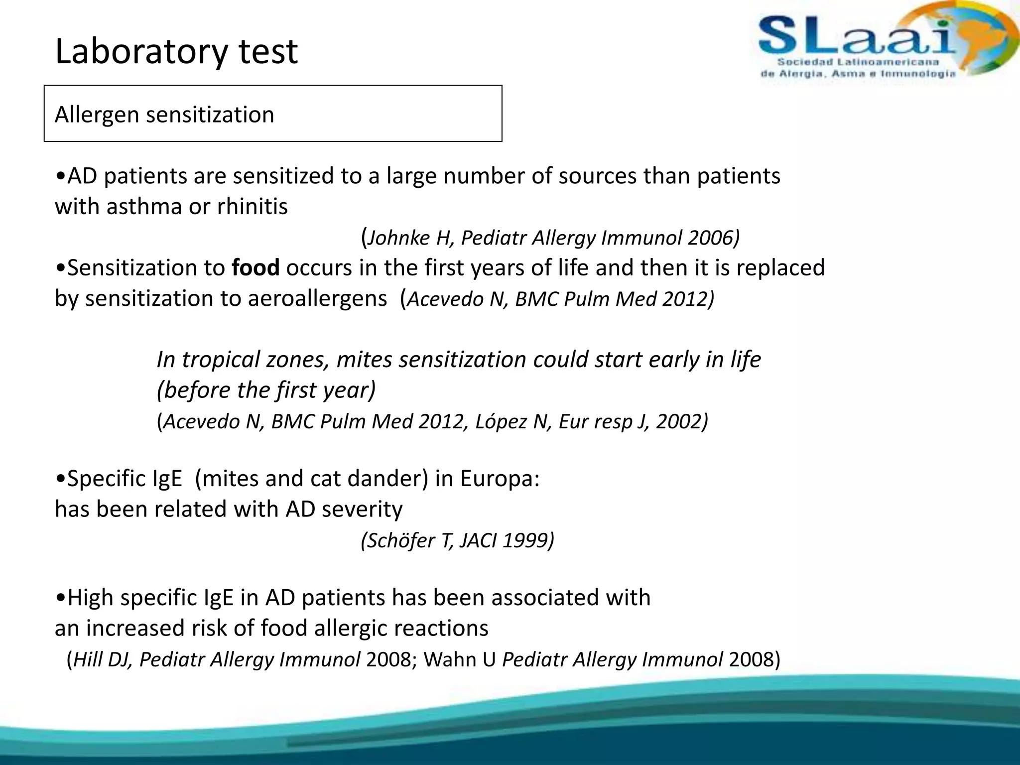 Atopic Dermatitis Position Paper SLaai | PPT