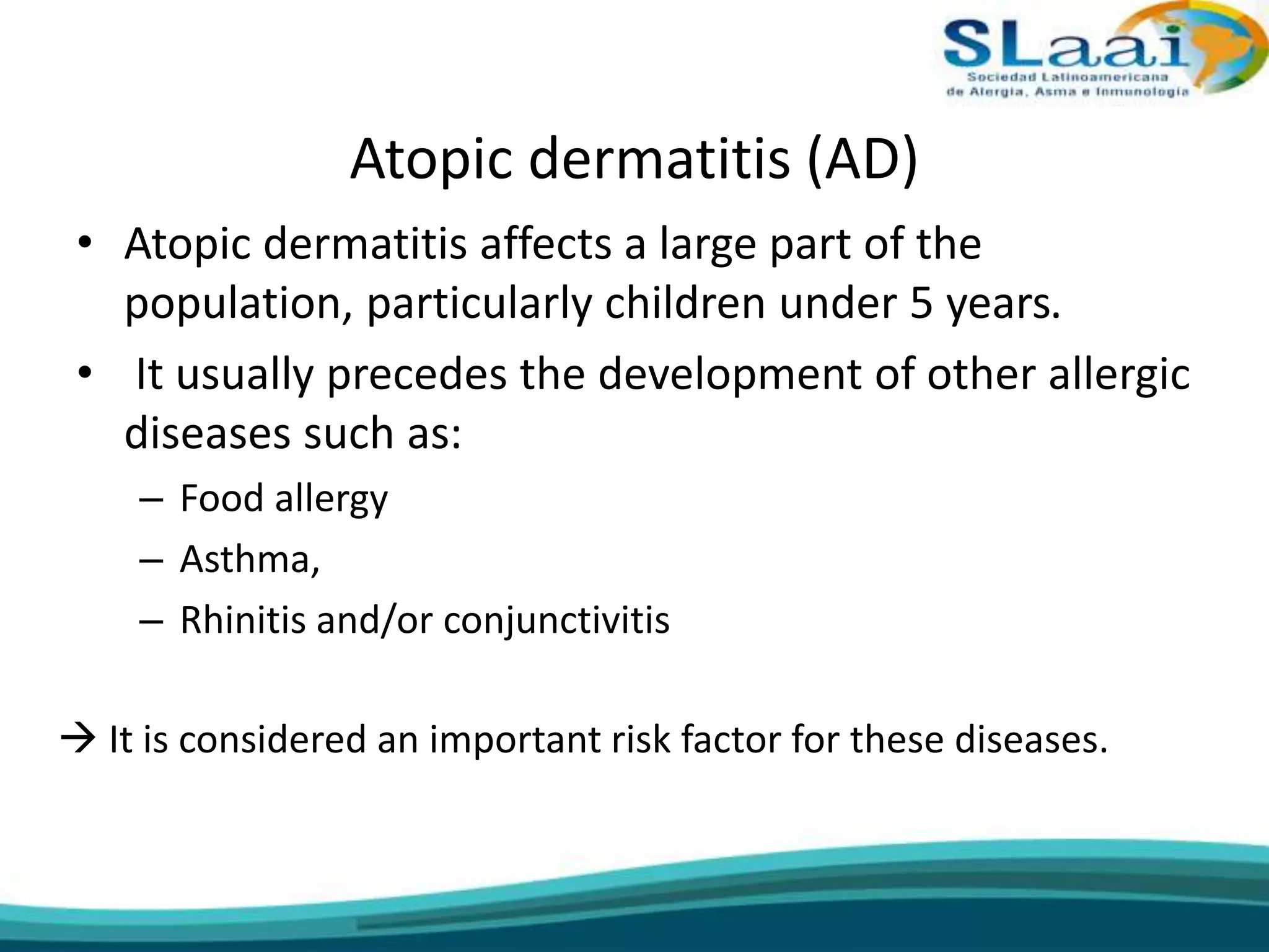 Atopic dermatitis Position Paper - Latin American Society of Allergy ...