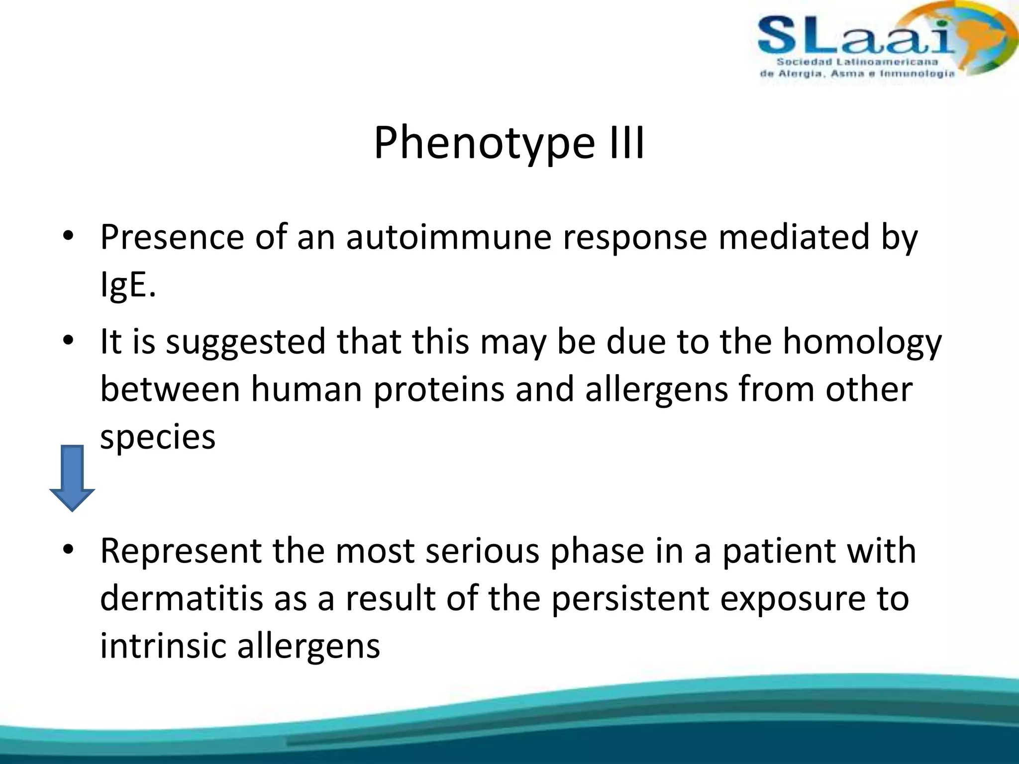 Atopic dermatitis Position Paper - Latin American Society of Allergy ...