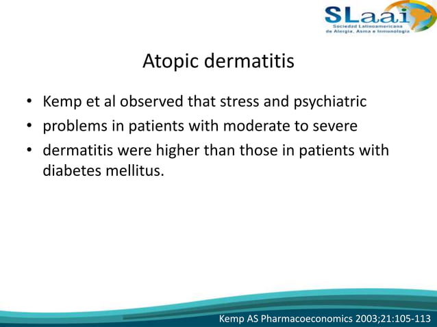 Atopic dermatitis Position Paper - Latin American Society of Allergy ...