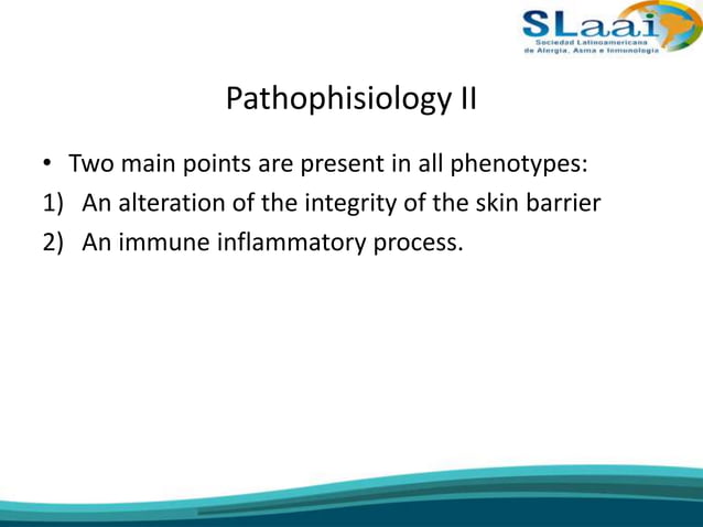 Atopic dermatitis Position Paper - Latin American Society of Allergy ...