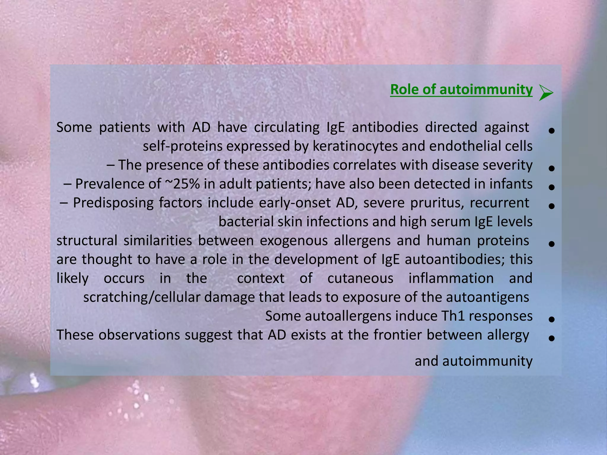 Biological Treatment of Atopic Dermatitis | PPTX