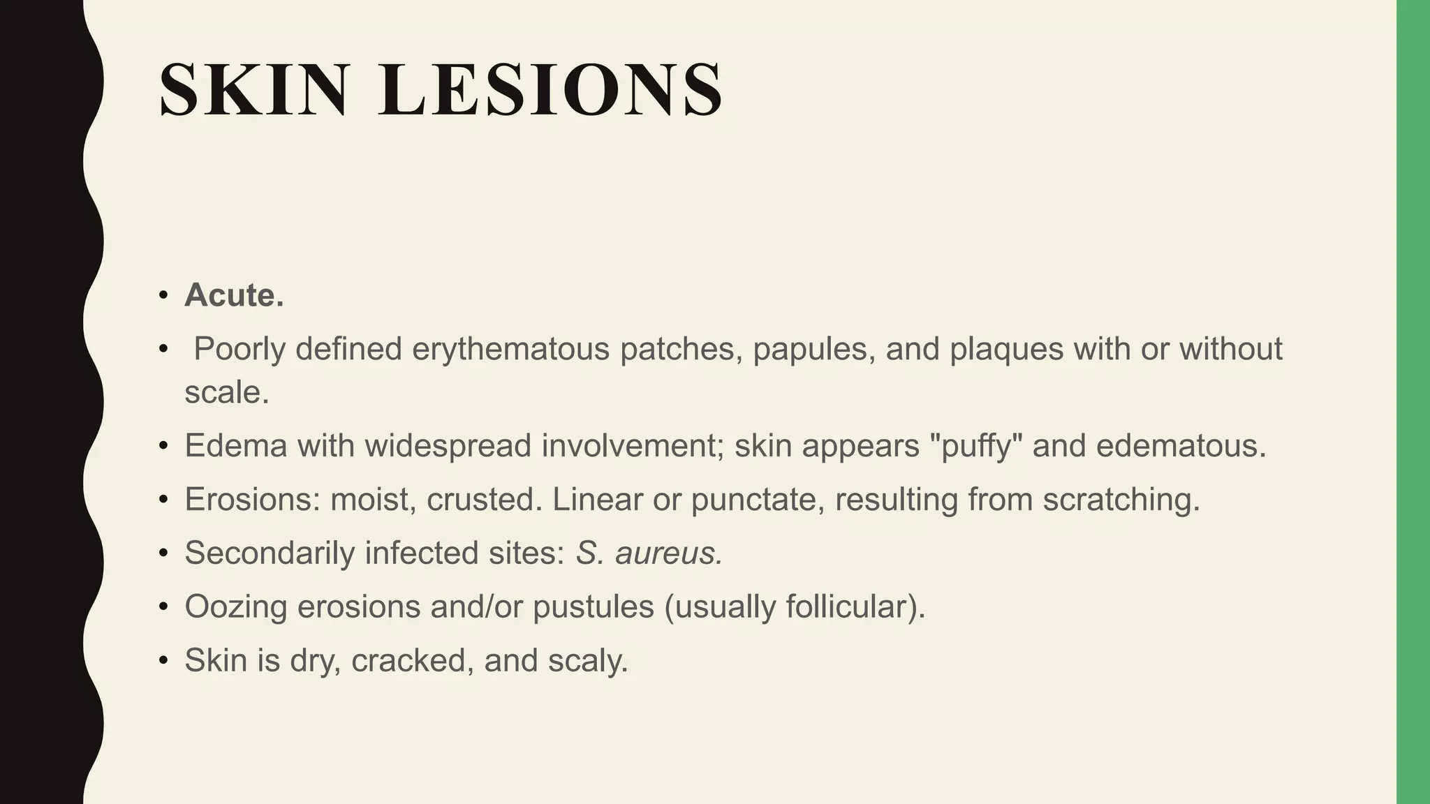 Atopic dermatitis | PPTX | Skin and Dermatology | Diseases and Conditions