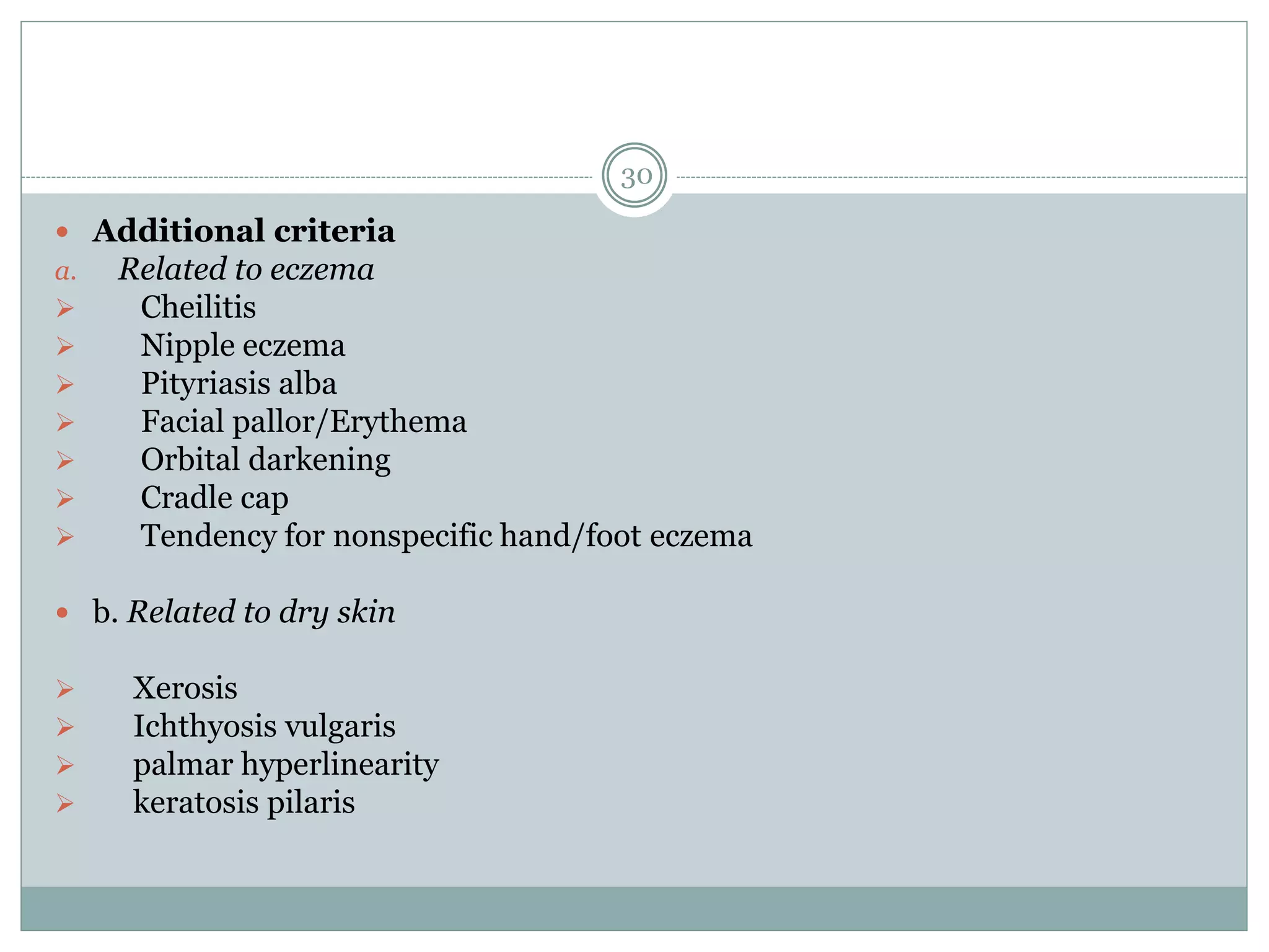 Atopic dermatitis | PPTX