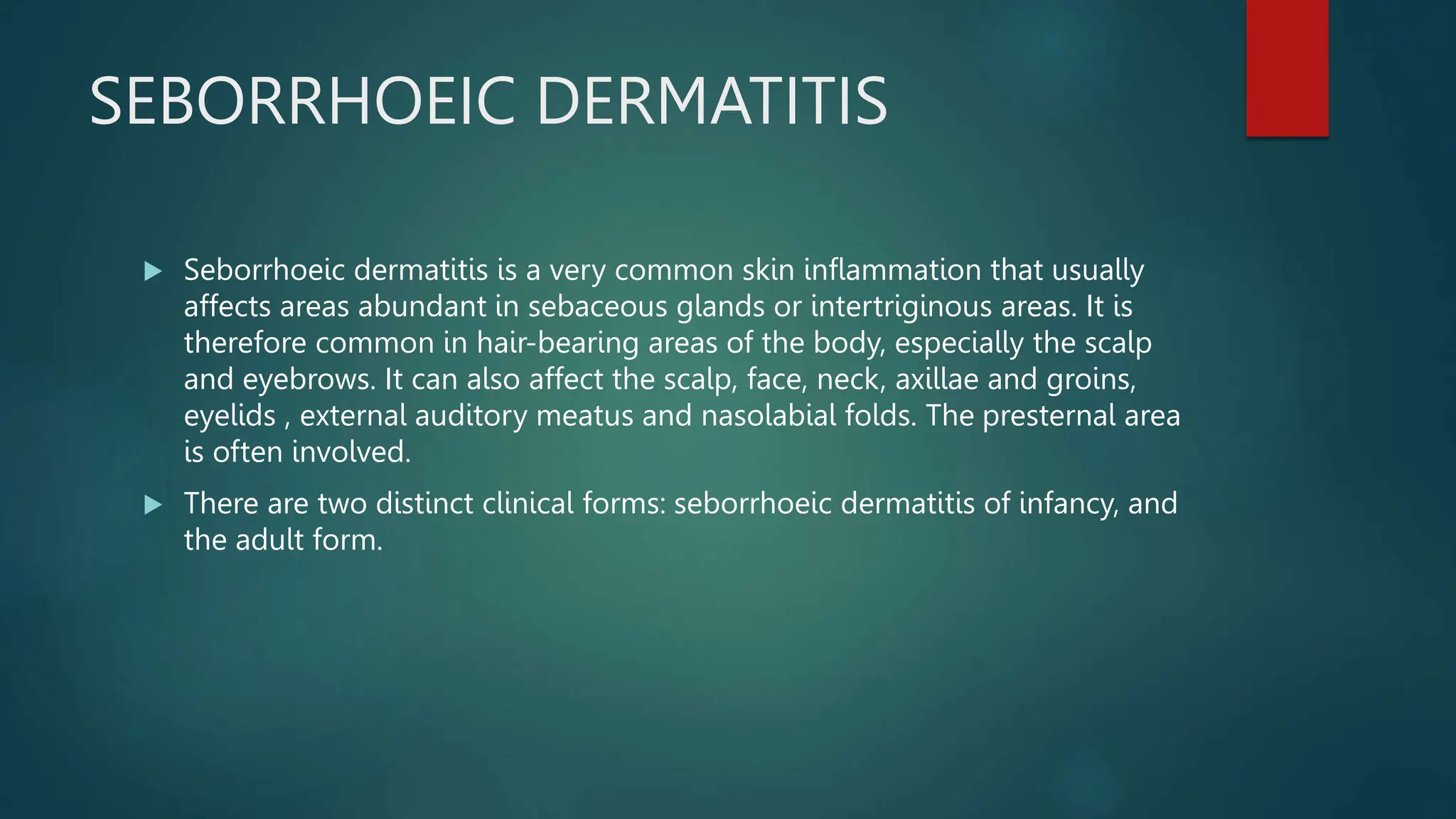 ATOPIC DERMATITIS in children. dx and tx | PPTX