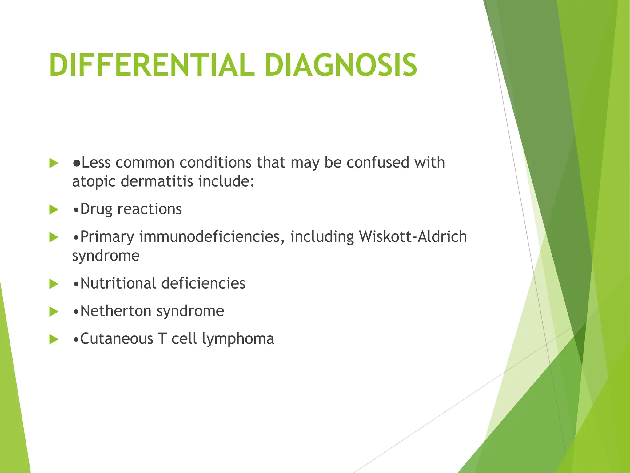 Atopic Dermatitis Atopic Dermatitis Atopic | PPT