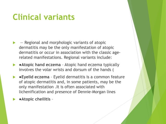 Atopic Dermatitis Atopic Dermatitis Atopic | PPT | Allergies | Diseases ...