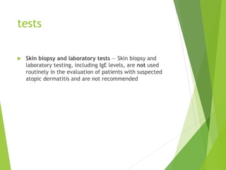 Atopic Dermatitis Atopic Dermatitis Atopic | PPT
