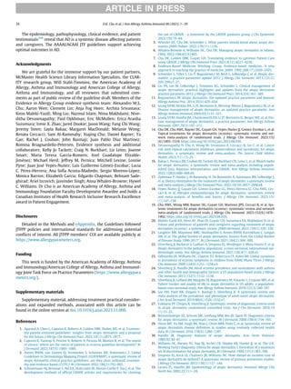 Atopic Dermatitis Guidelines 2023.pdf pediatria | PDF