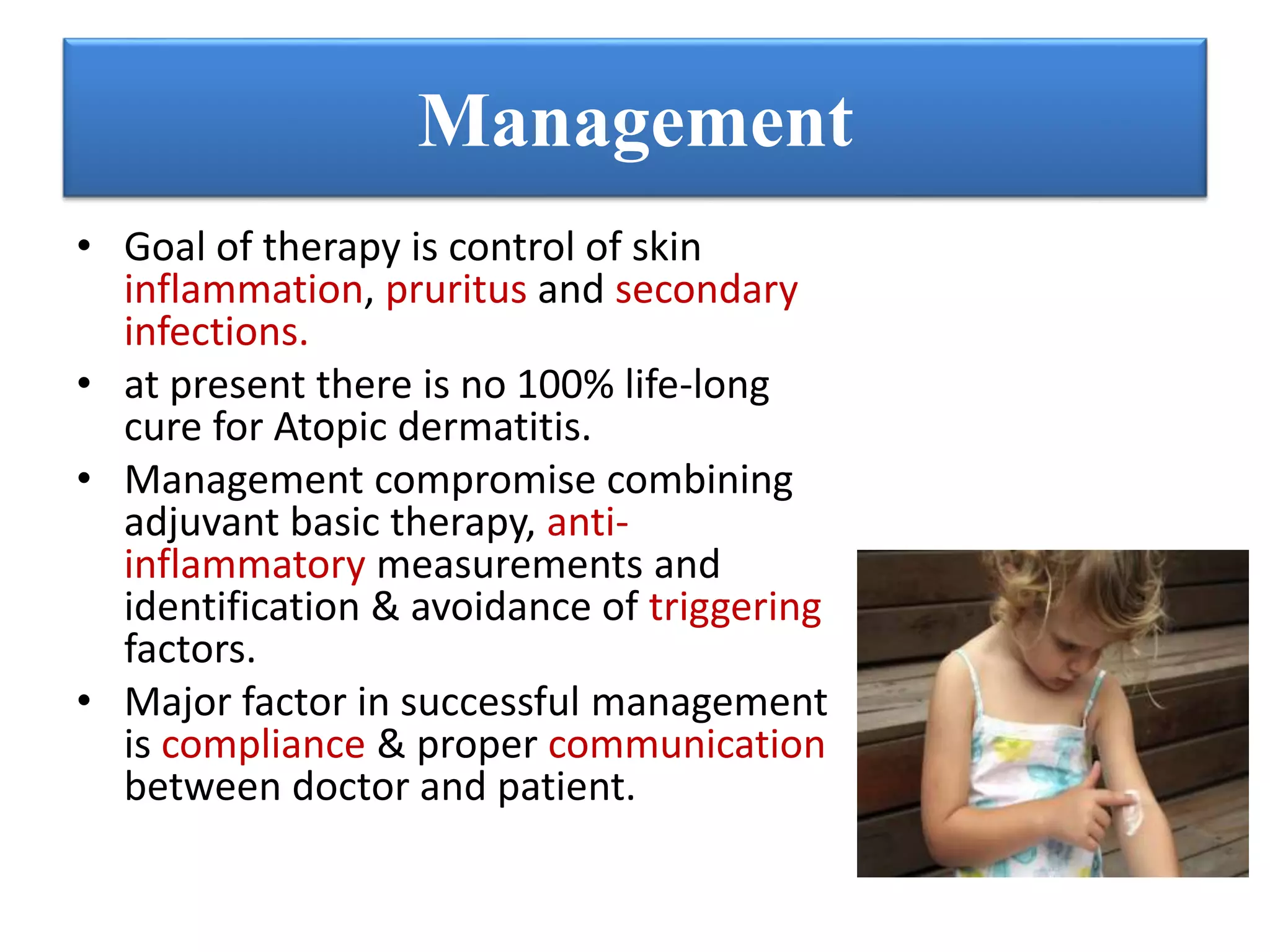 Atopic dermatitis in children | PPTX