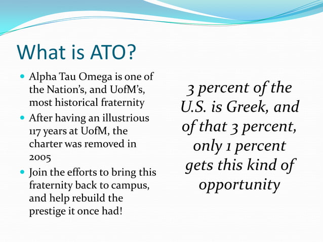 ATO presentation | PPT