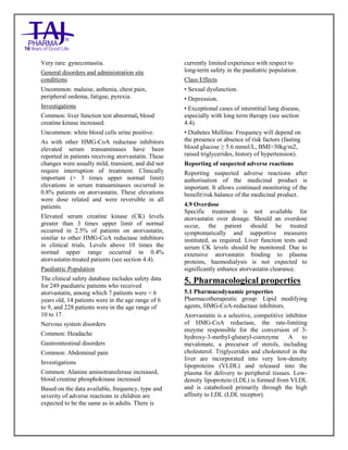 Atorvastatin Calcium Tablets SmPC Taj Pharmaceuticals | PDF