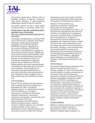 Atorvastatin Calcium Tablets SmPC Taj Pharmaceuticals | PDF