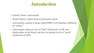 Atorvastatin mahbub | PPTX