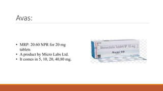 Atorvastatin Brand Available In Butwal | PPTX | Pharmaceutical Industry ...