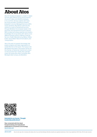 Atos - Analytics Driven Organisations | PDF