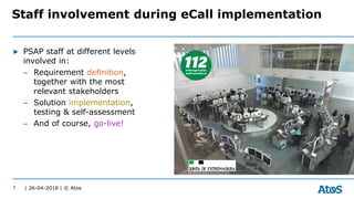 EENA 2018 - eCall implementation remaining issues | PPT