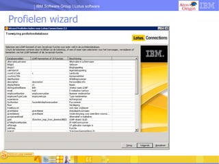Lotus Connections - Profiles (beheer & development) | ODP | Databases | Computer Software and ...