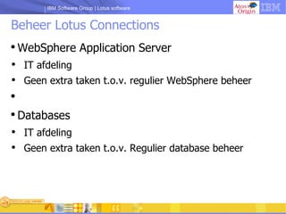 Lotus Connections - Profiles (beheer & development) | ODP | Databases ...