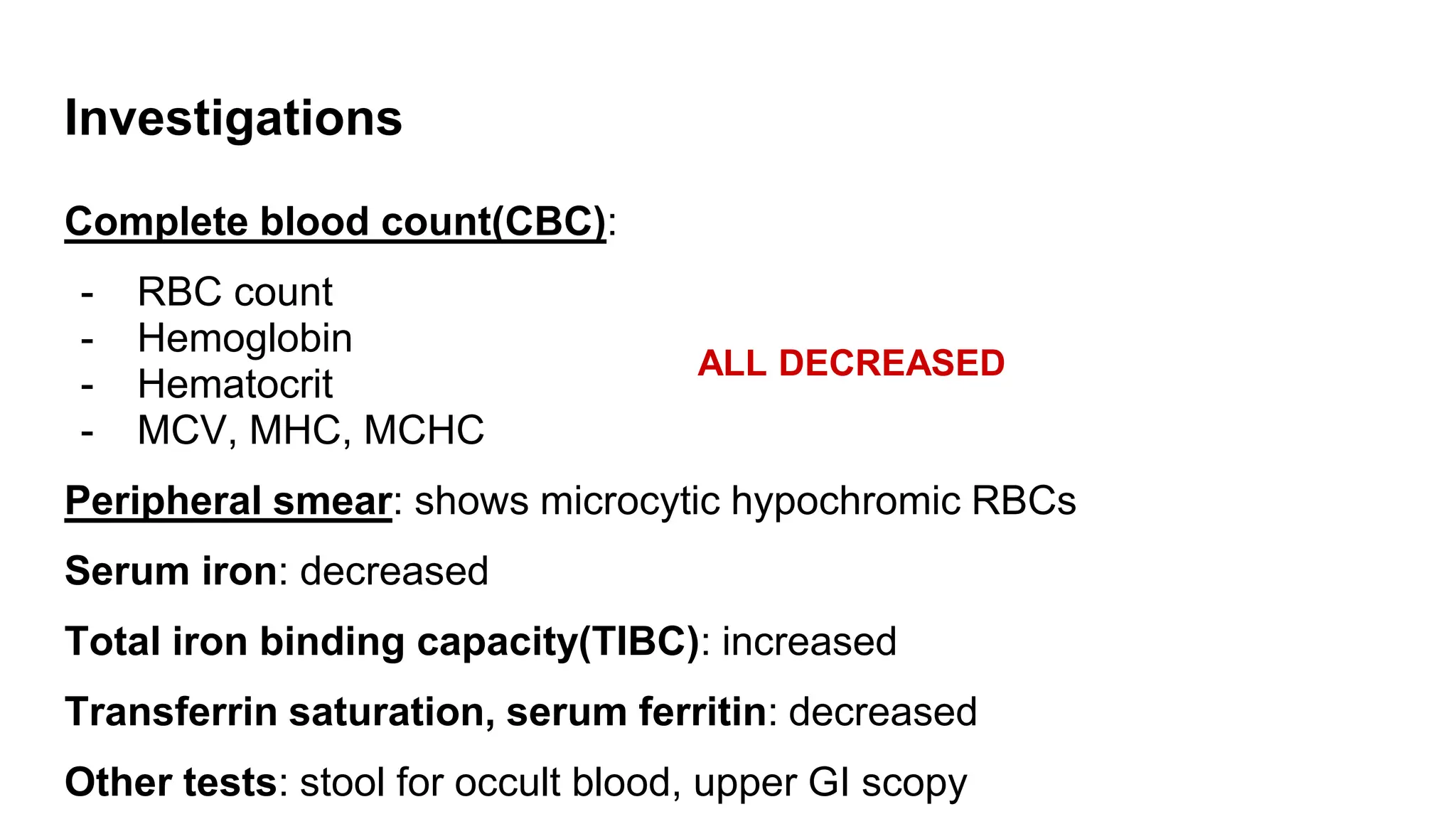 Anemia: classification, IDA, Megaloblastic anemia - General Medicine ...