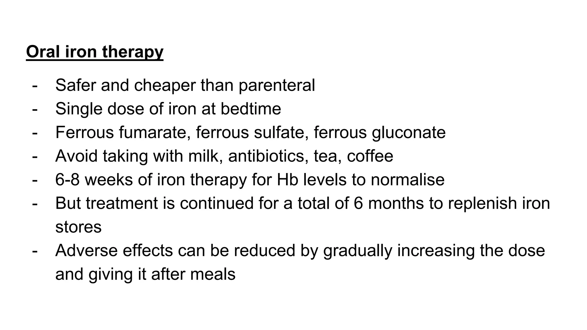 Anemia: classification, IDA, Megaloblastic anemia - General Medicine ...